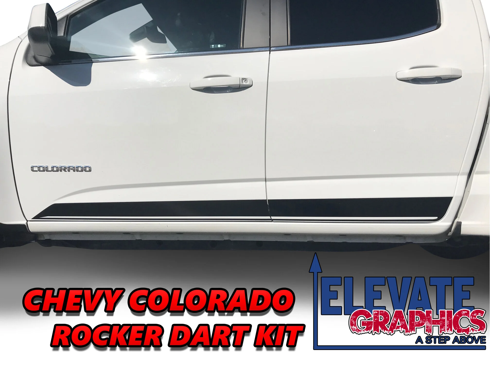 Chevy Colorado 3m Vinyl Stripes, OEM Style Graphics, Custom Stickers ...