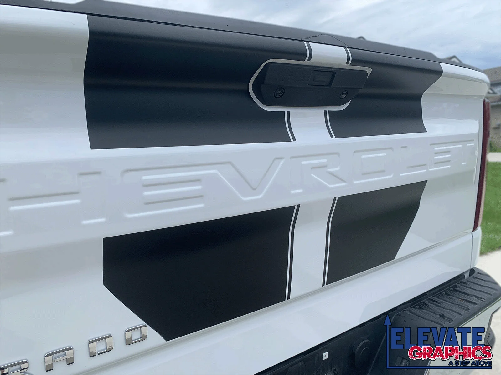 Chevy Silverado Rally Beast Two Stripes: Auto Vinyl Graphics 3M Decals ...