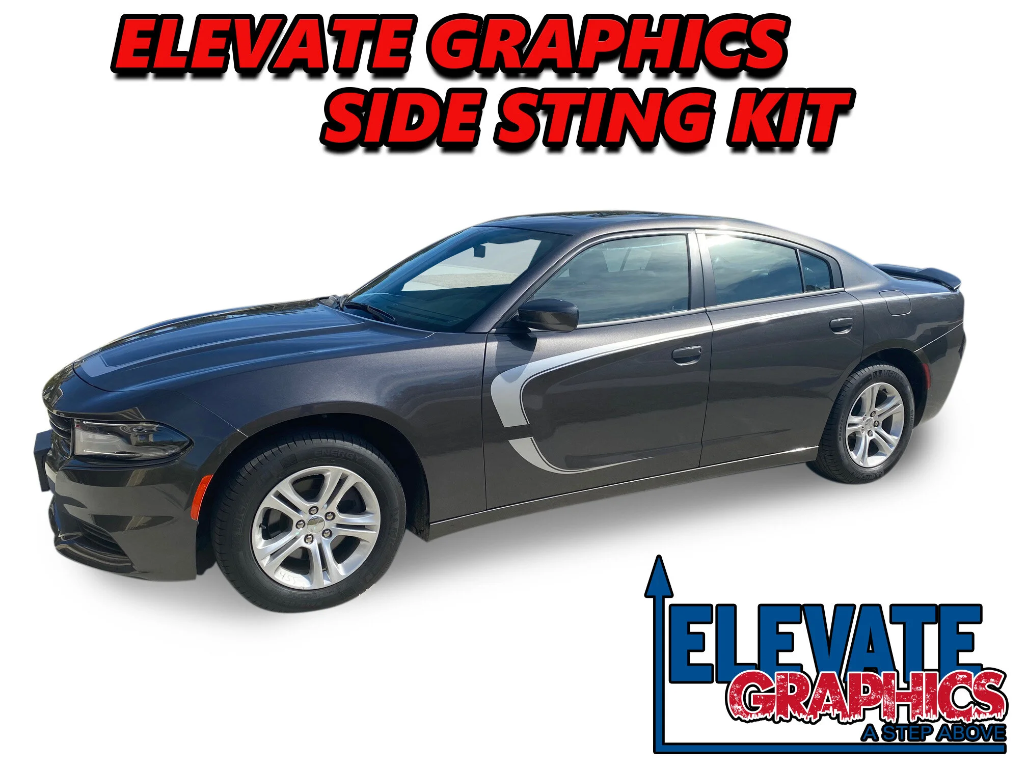 Dodge Charger 3m Vinyl Stripes, OEM Style Graphics, Custom Stickers ...