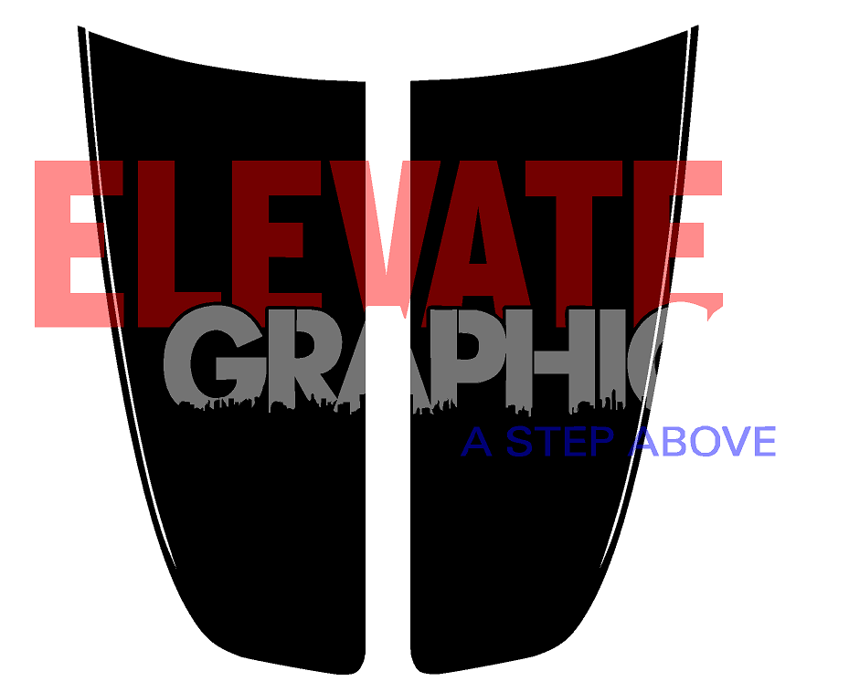 Dodge Durango Hood and Side Stripes: Auto Vinyl Graphics 3M Decals and ...