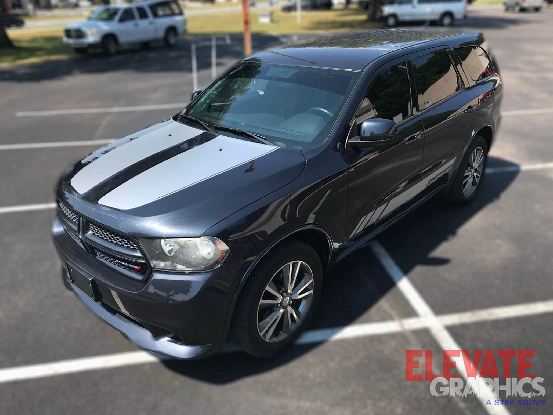 Dodge Durango Hood and Side Stripes: Auto Vinyl Graphics 3M Decals and ...