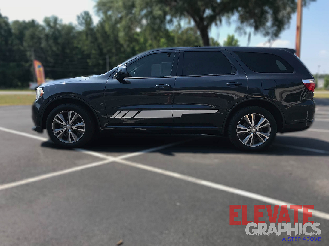 Dodge Durango Side Rocker Stripes: Auto Vinyl Graphics 3M Decals And ...
