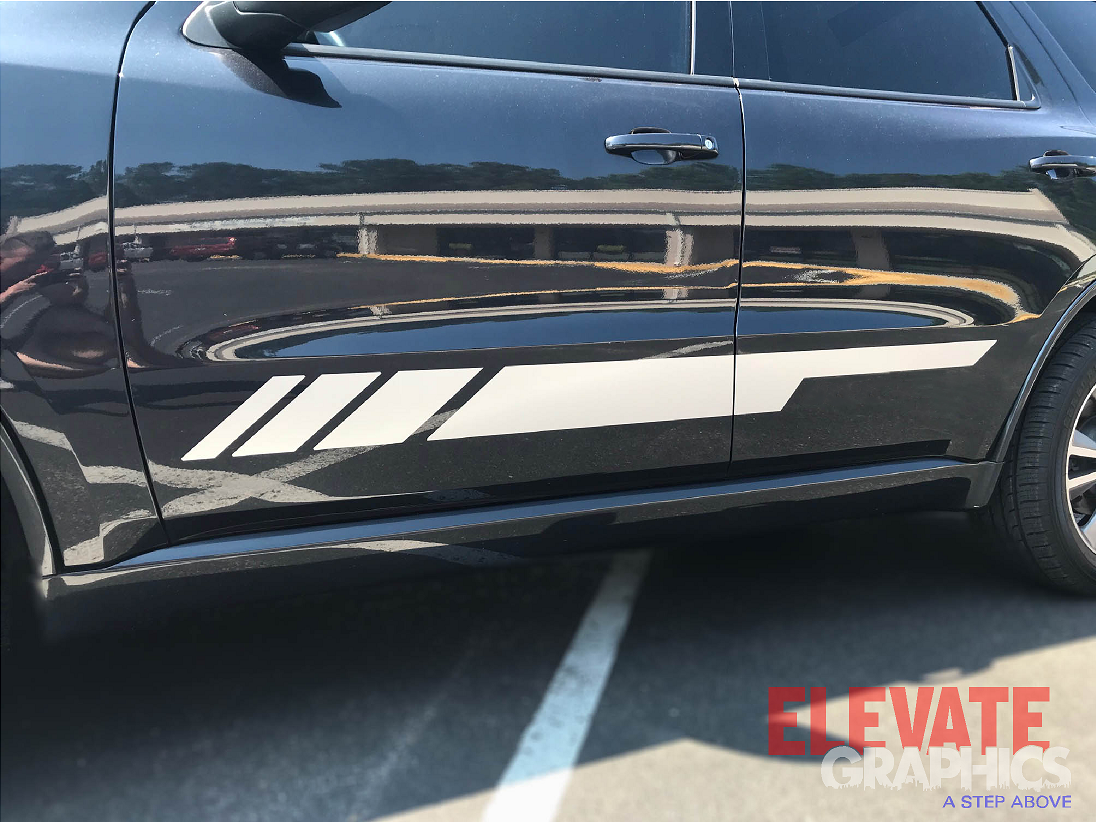 Dodge Durango Side Rocker Stripes: Auto Vinyl Graphics 3M Decals And ...
