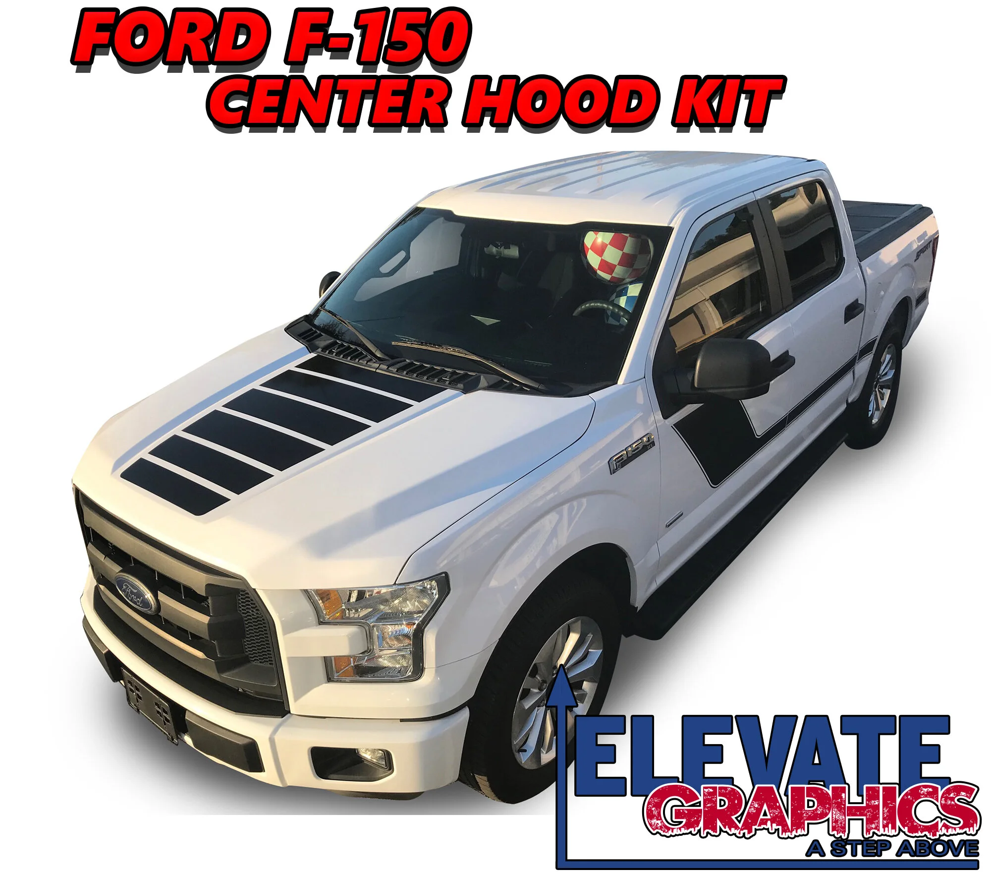 Ford F150 Hood Decals