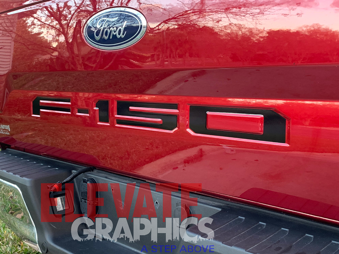 Ford F-150 Tailgate Inlay Stripes: Auto Vinyl Graphics 3M Decals And ...