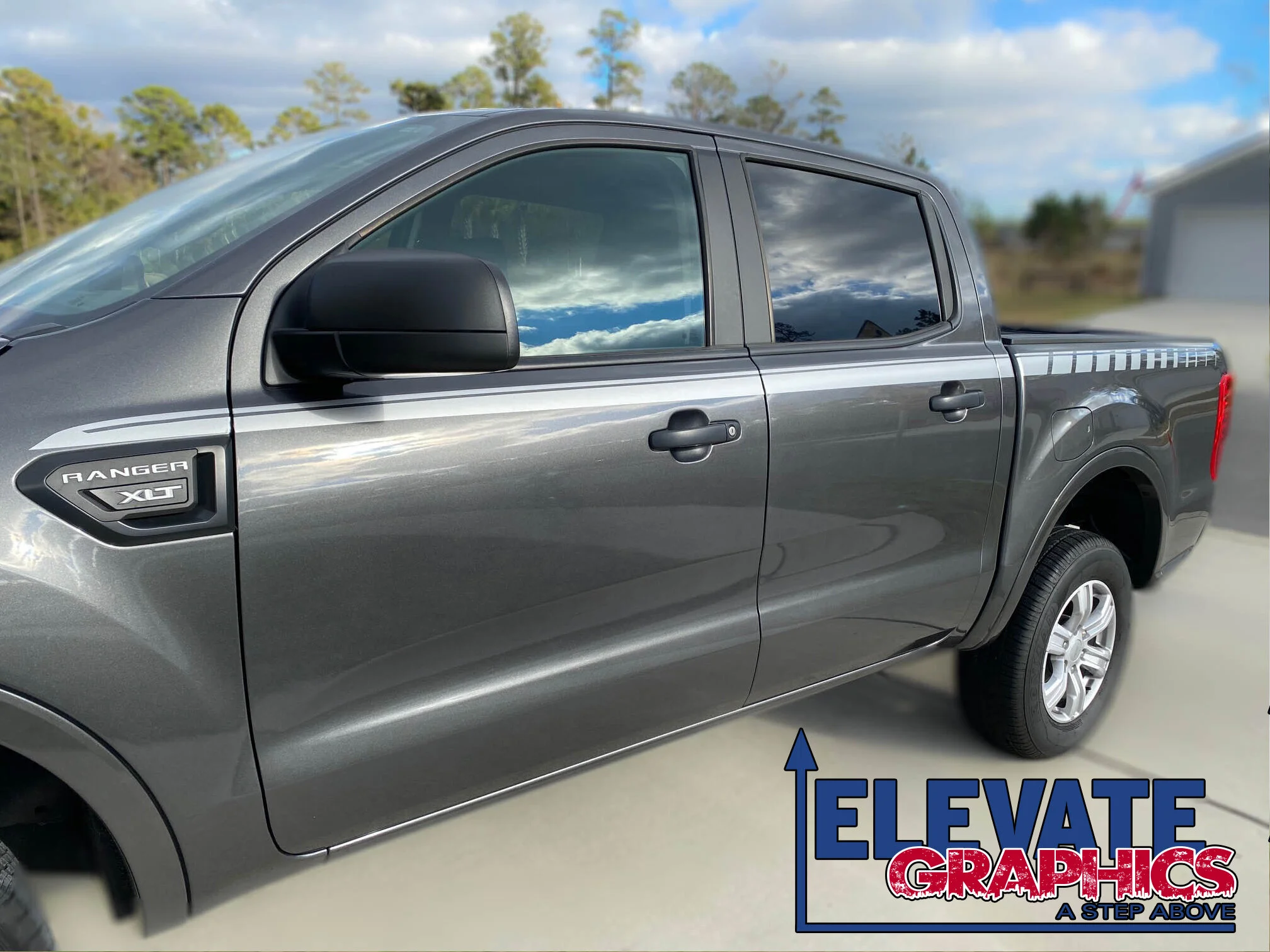 Ford Ranger Side Spear Stripes: Auto Vinyl Graphics 3M Decals And OEM ...