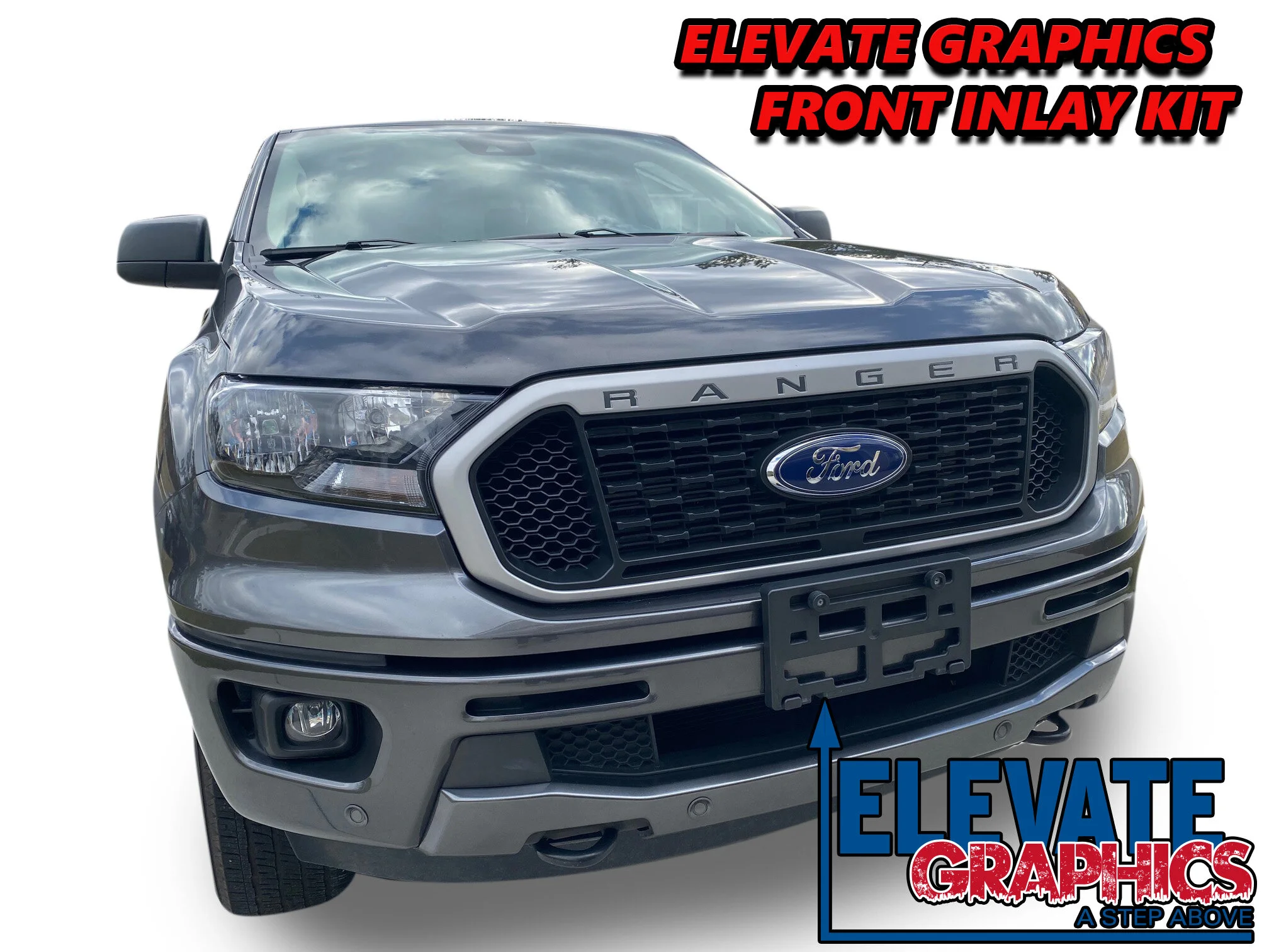Ford Ranger Front Inlay Stripes: Auto Vinyl Graphics 3M Decals And OEM ...