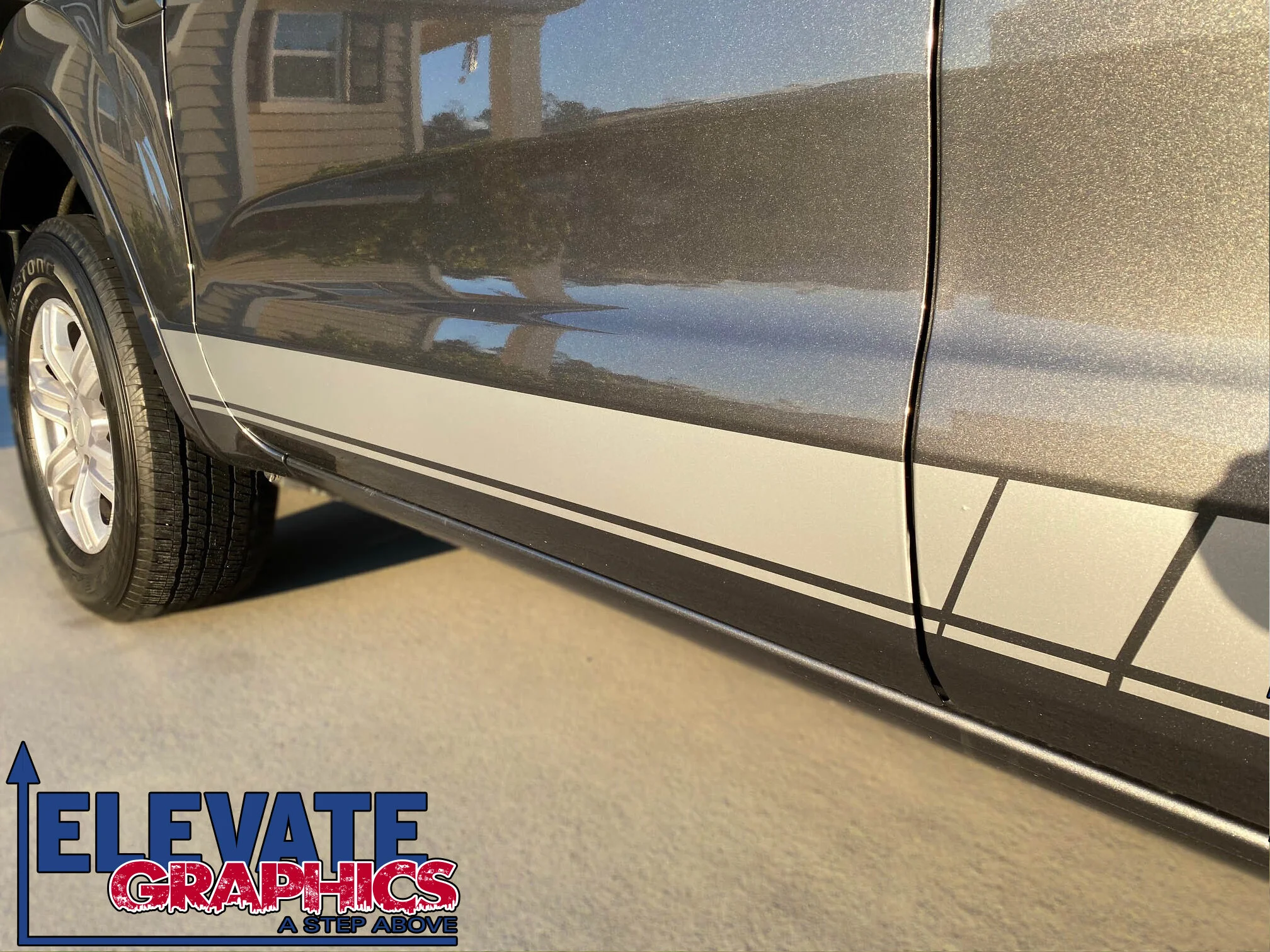Ford Ranger Side Rocker Rang Stripes Auto Vinyl Graphics 3M Decals And ...