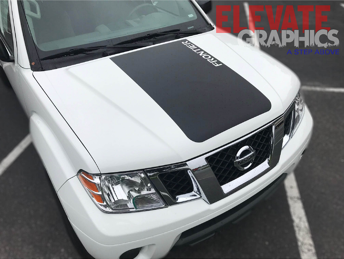 Nissan Frontier Hood & Side Stripes: Auto Vinyl Graphics 3M Decals And ...