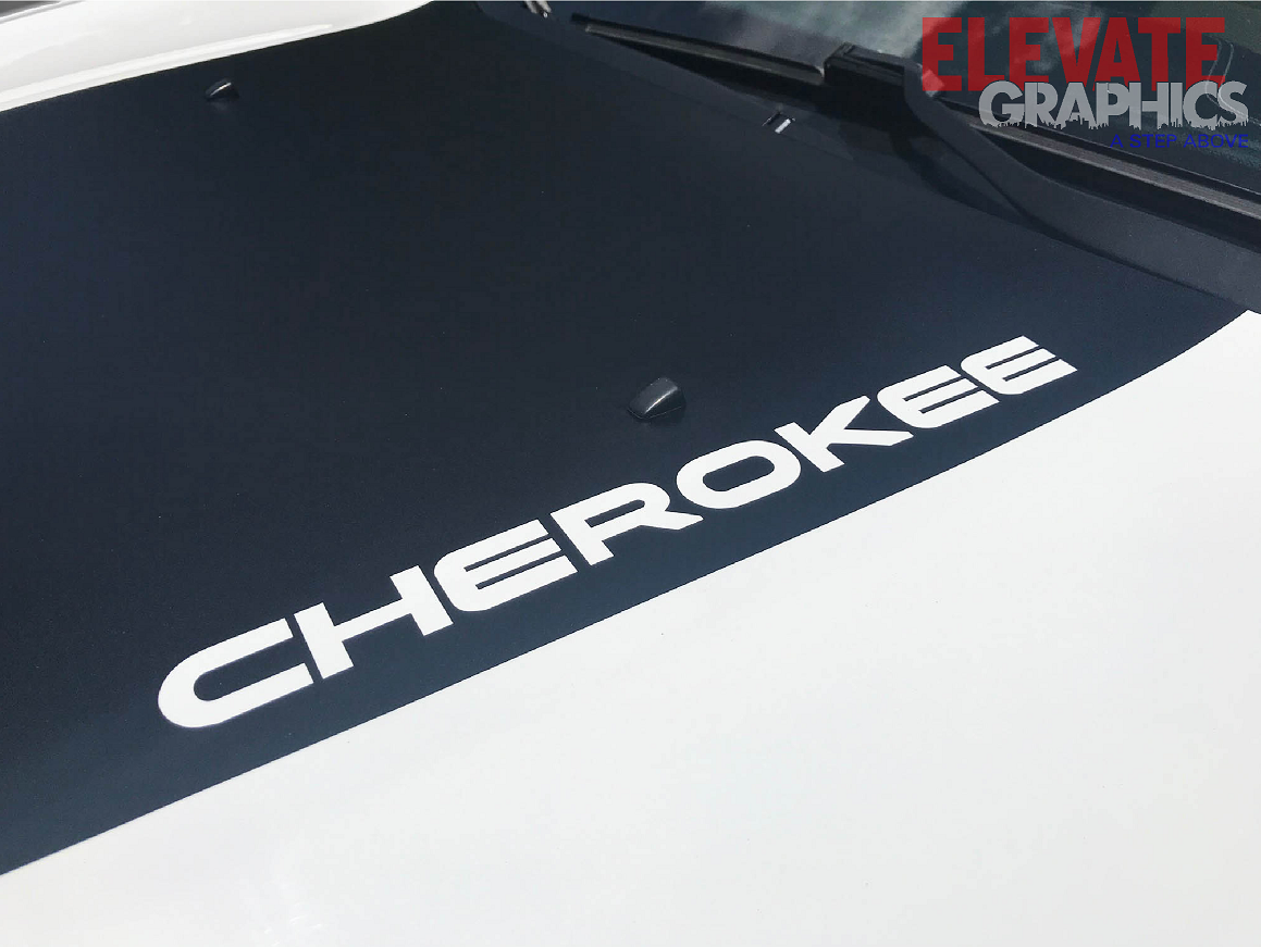 Jeep Cherokee Hood Stripes: Auto Vinyl Graphics 3M Decals And OEM ...