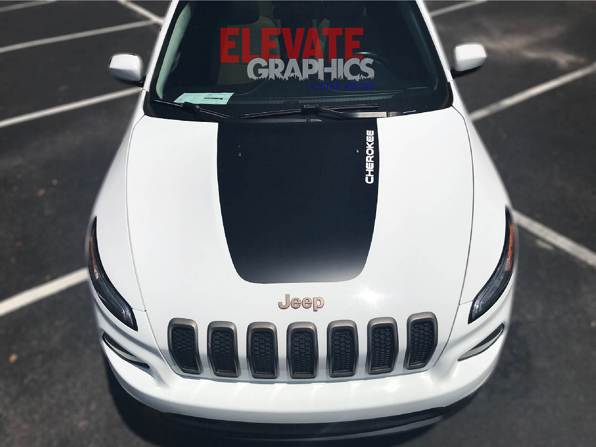 Jeep Cherokee 3m Vinyl Stripes OEM Style Graphics, Custom Stickers, And ...