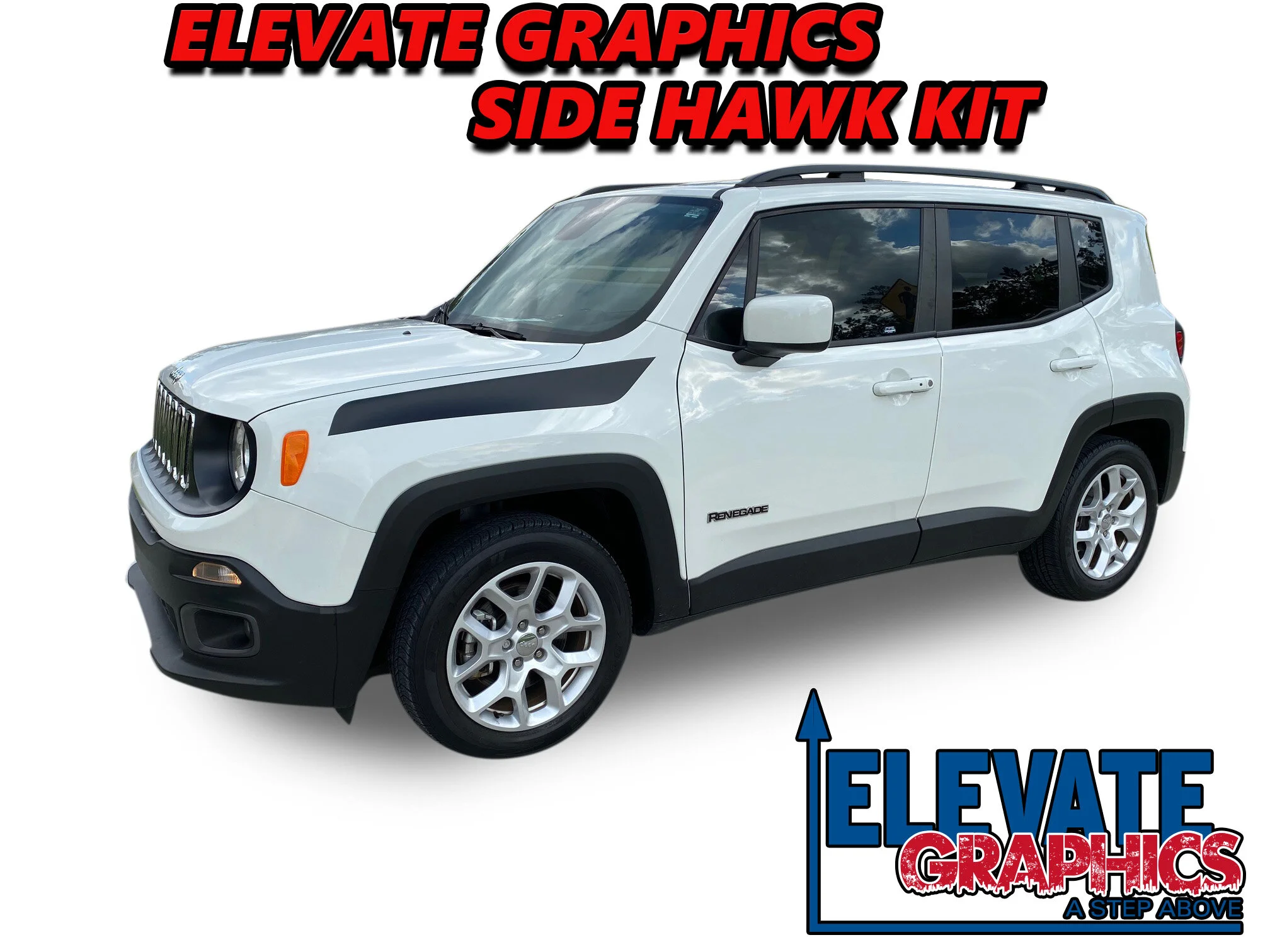 Jeep Renegade 3m Vinyl Stripes OEM Style Graphics, Custom Stickers, And ...