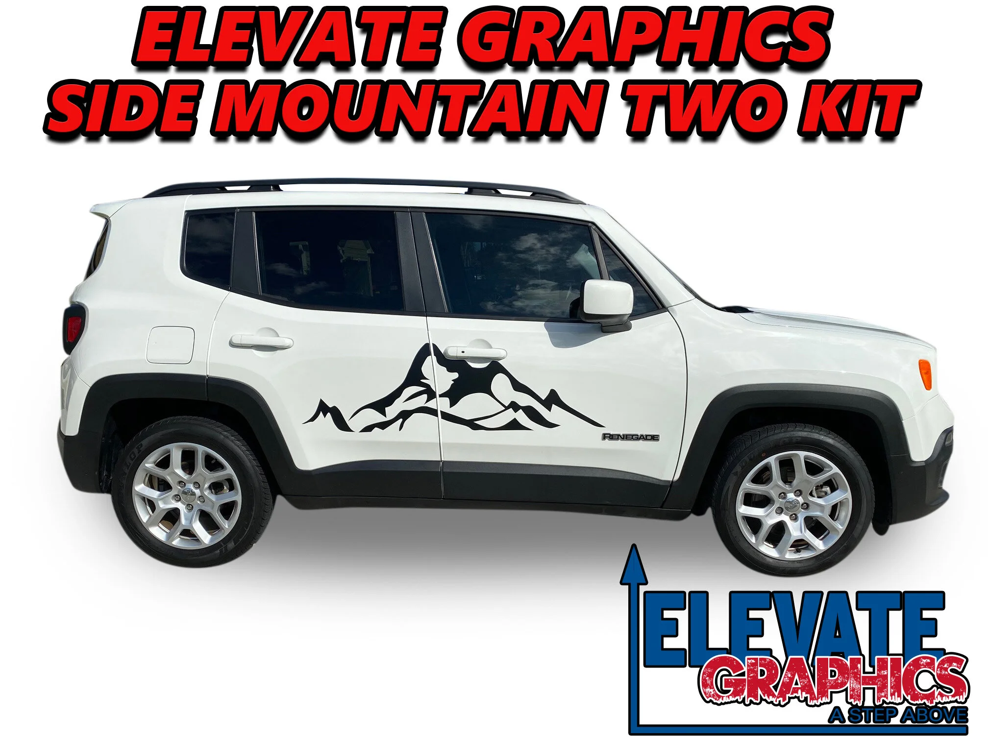 Jeep Renegade 3m Vinyl Stripes OEM Style Graphics, Custom Stickers, And ...