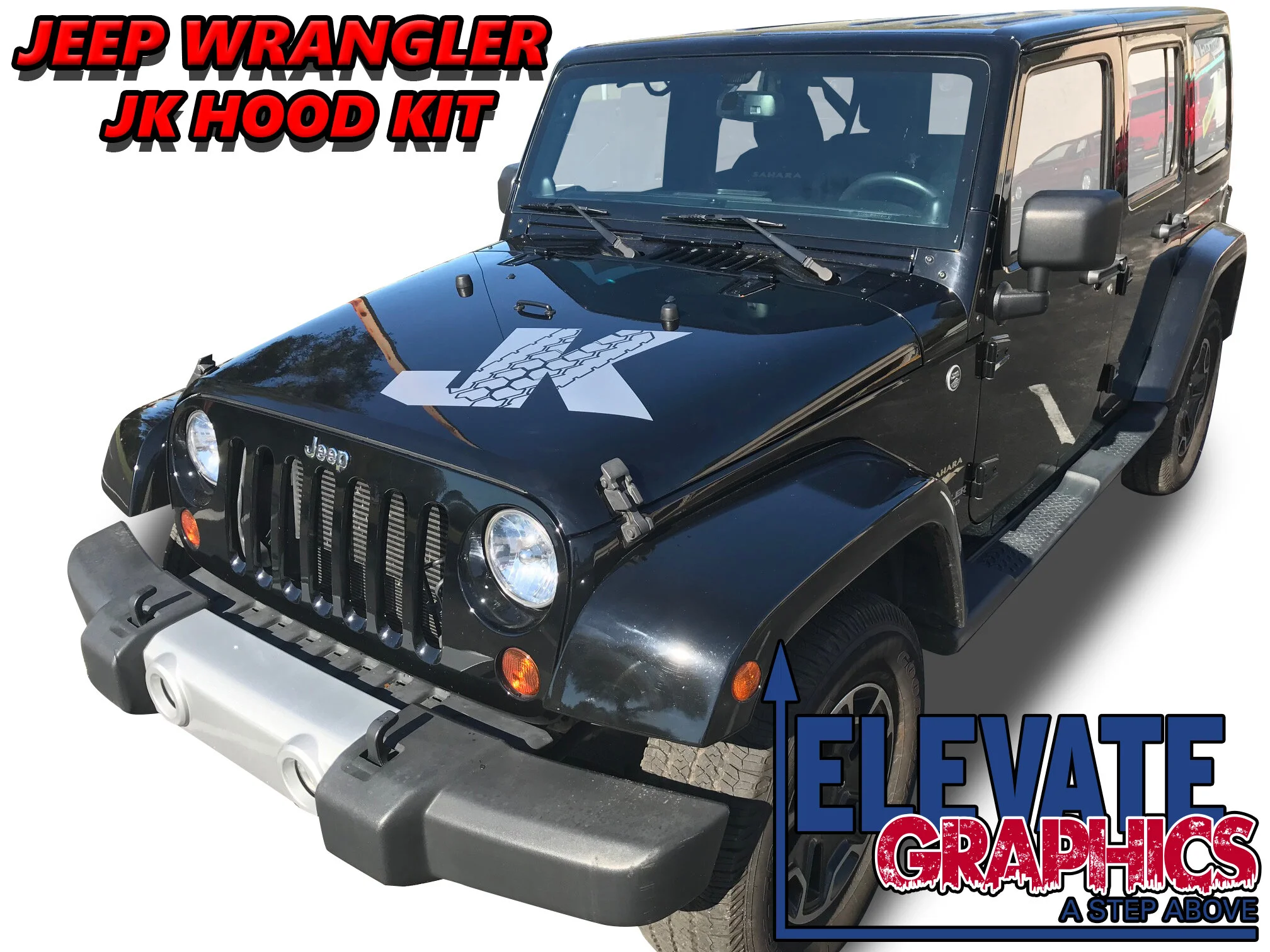 Jeep Wrangler 3m Vinyl Stripes OEM Style Graphics, Custom Stickers, And ...