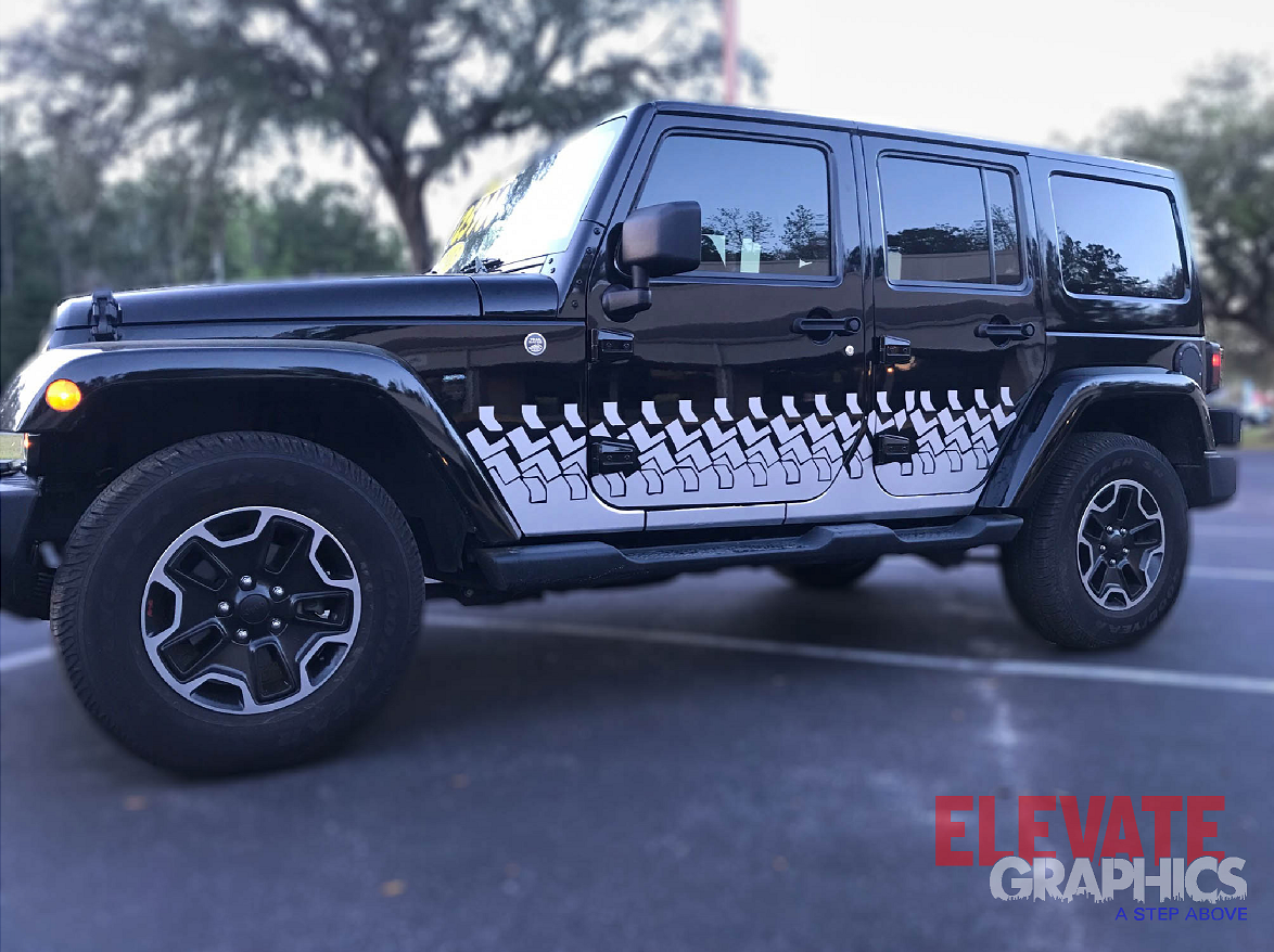 Jeep Wrangler 3m Vinyl Stripes OEM Style Graphics, Custom Stickers, And ...
