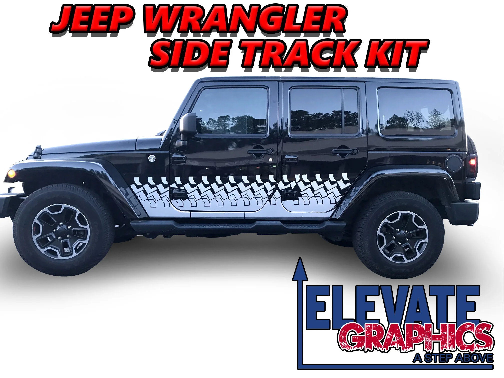 Jeep Wrangler 3m Vinyl Stripes OEM Style Graphics, Custom Stickers, And ...