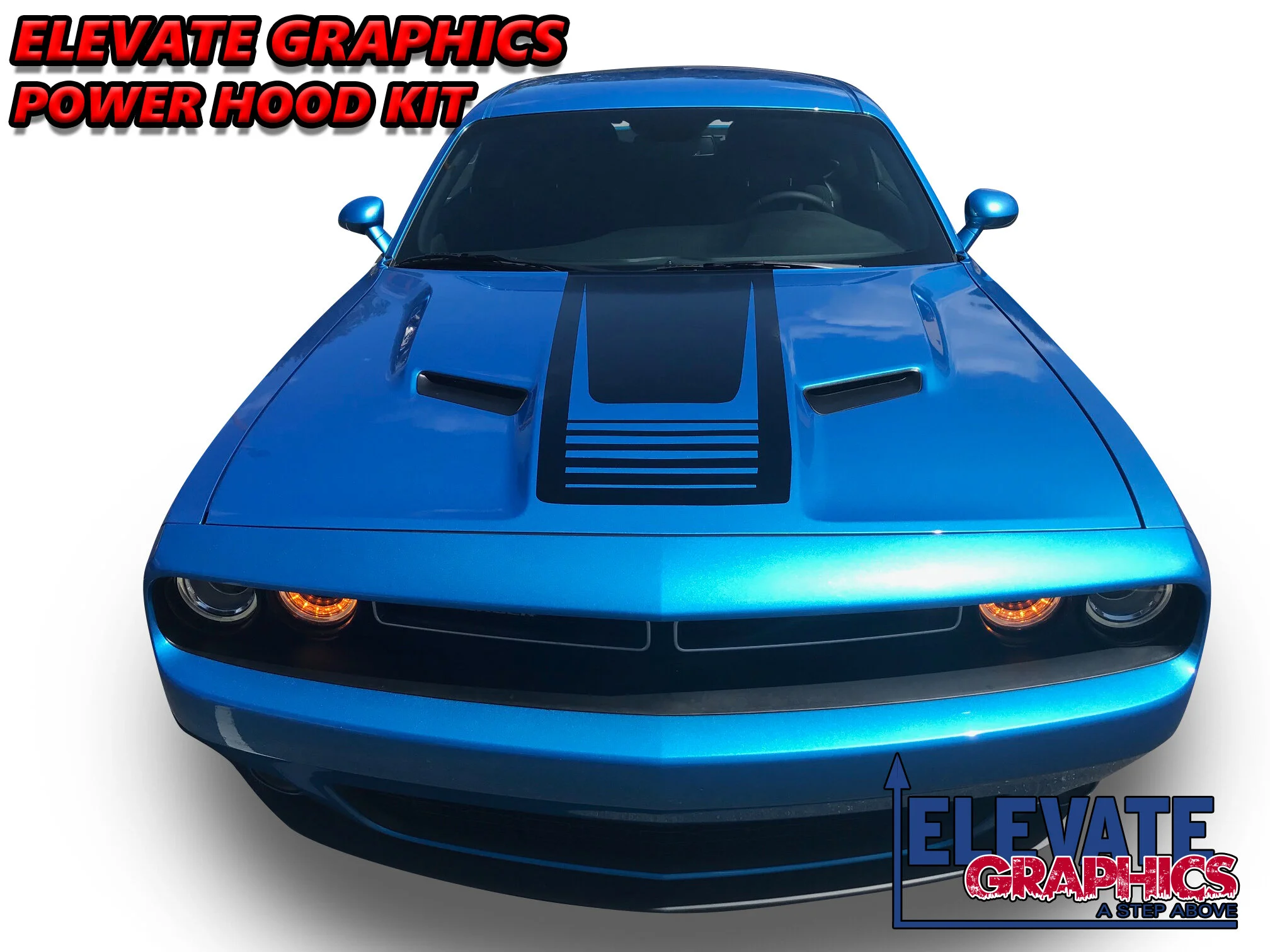 Dodge Challenger 3m Vinyl Stripes, OEM Style Graphics, Custom Stickers ...
