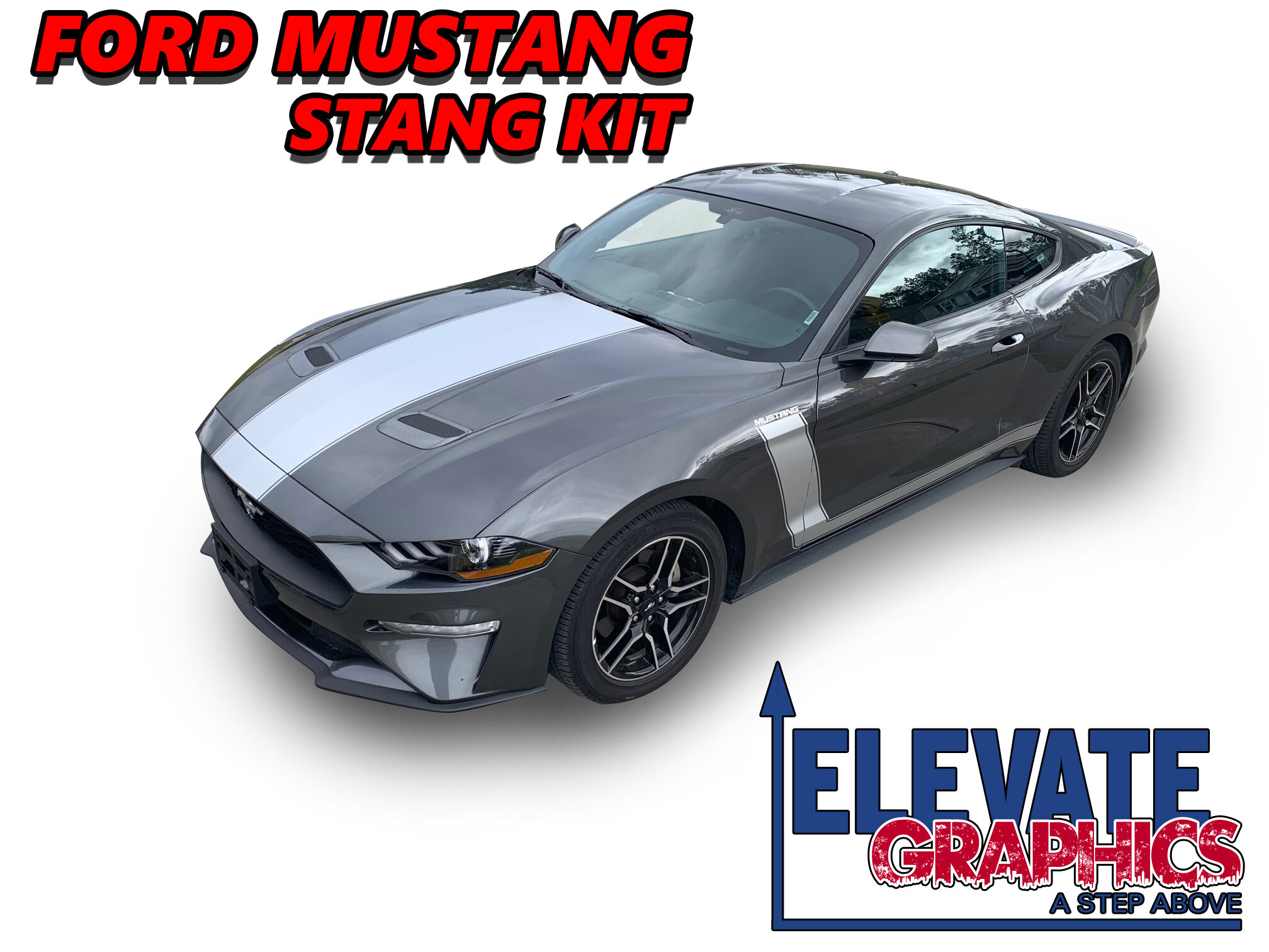 Ford Mustang 3m Vinyl Stripes, OEM Style Graphics, Custom Stickers, And ...