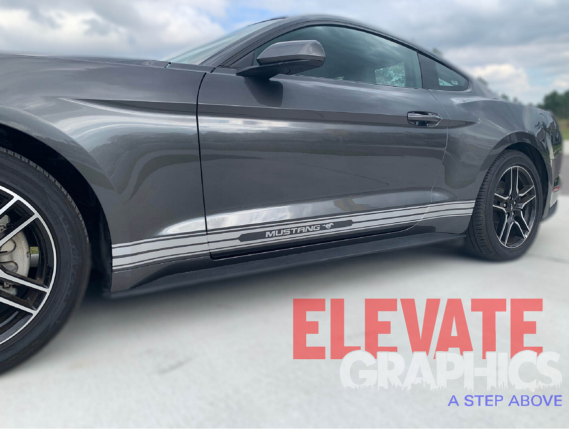 Ford Mustang 3m Vinyl Stripes, OEM Style Graphics, Custom Stickers, And ...