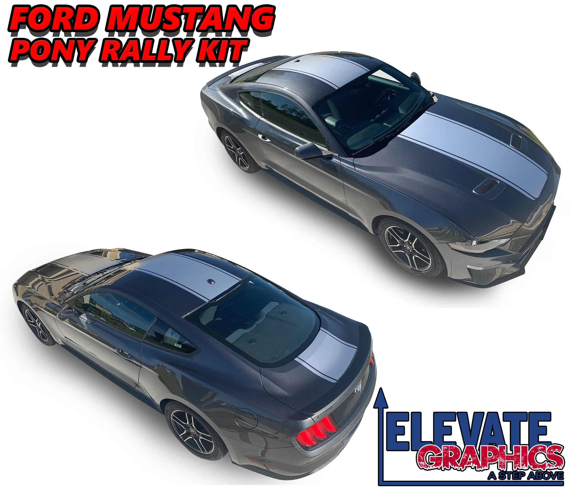 Ford Mustang 3m Vinyl Stripes, OEM Style Graphics, Custom Stickers, And ...
