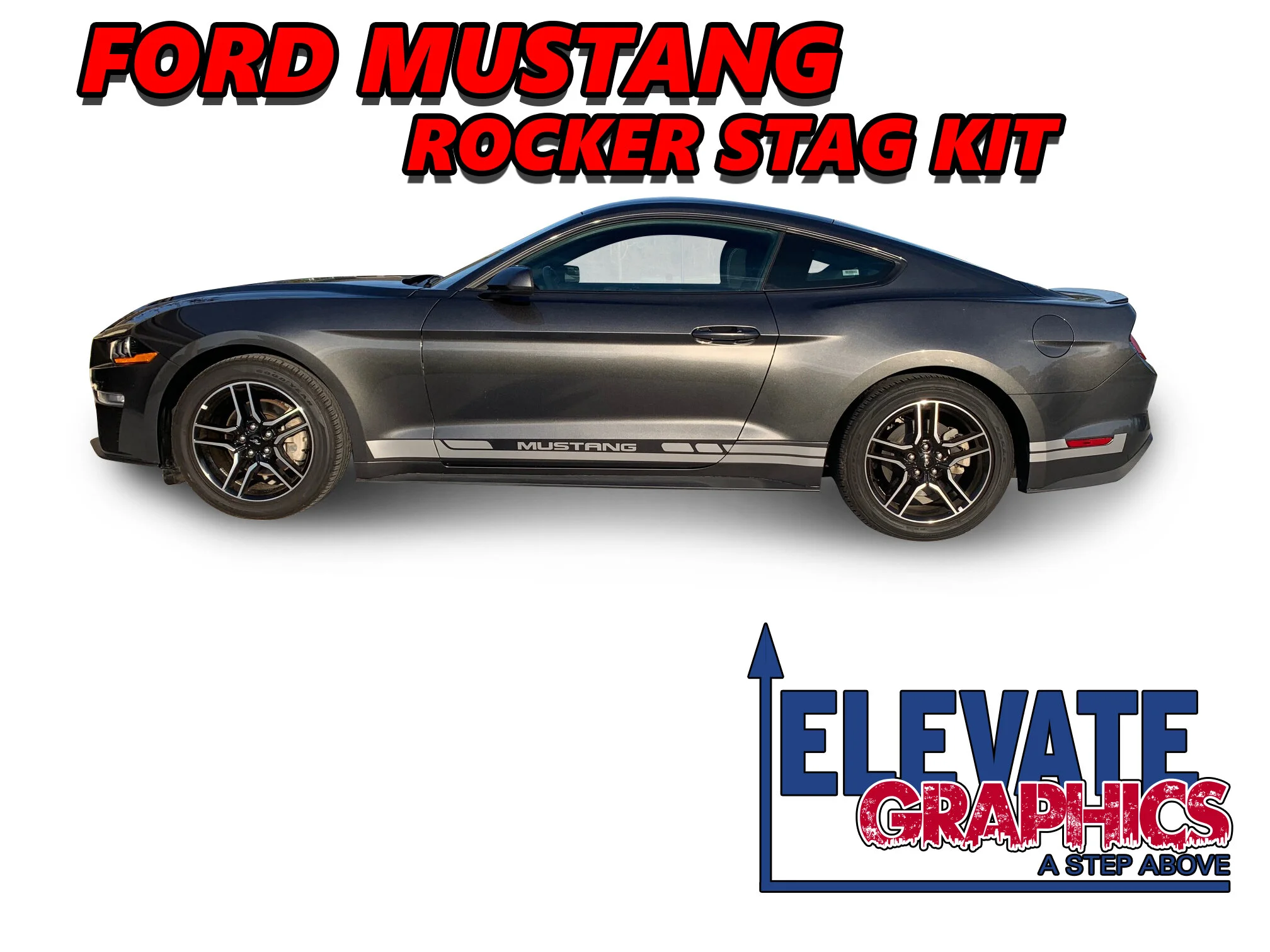 Ford Mustang 3m Vinyl Stripes, OEM Style Graphics, Custom Stickers, And ...