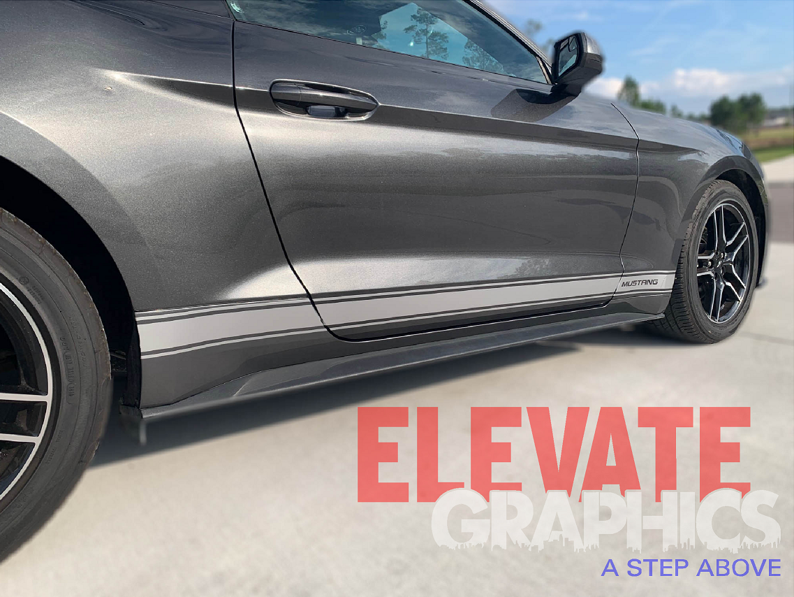 Ford Mustang 3m Vinyl Stripes, OEM Style Graphics, Custom Stickers, And ...