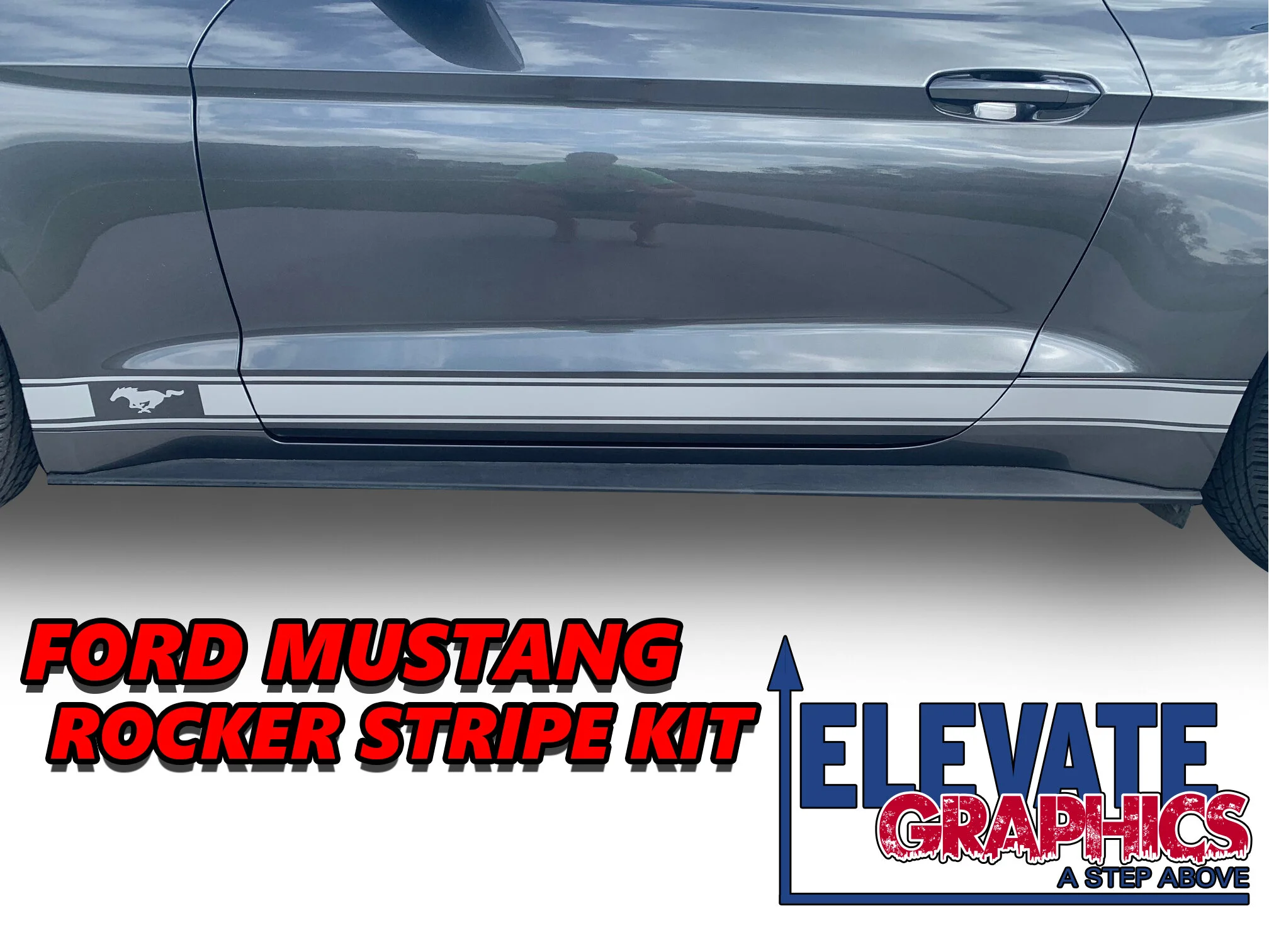 Ford Mustang 3m Vinyl Stripes, OEM Style Graphics, Custom Stickers, And ...