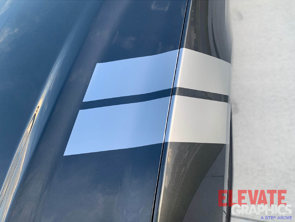 Ford Mustang Side Hash Mark Stripes: Auto Vinyl Graphics 3M Decals And ...