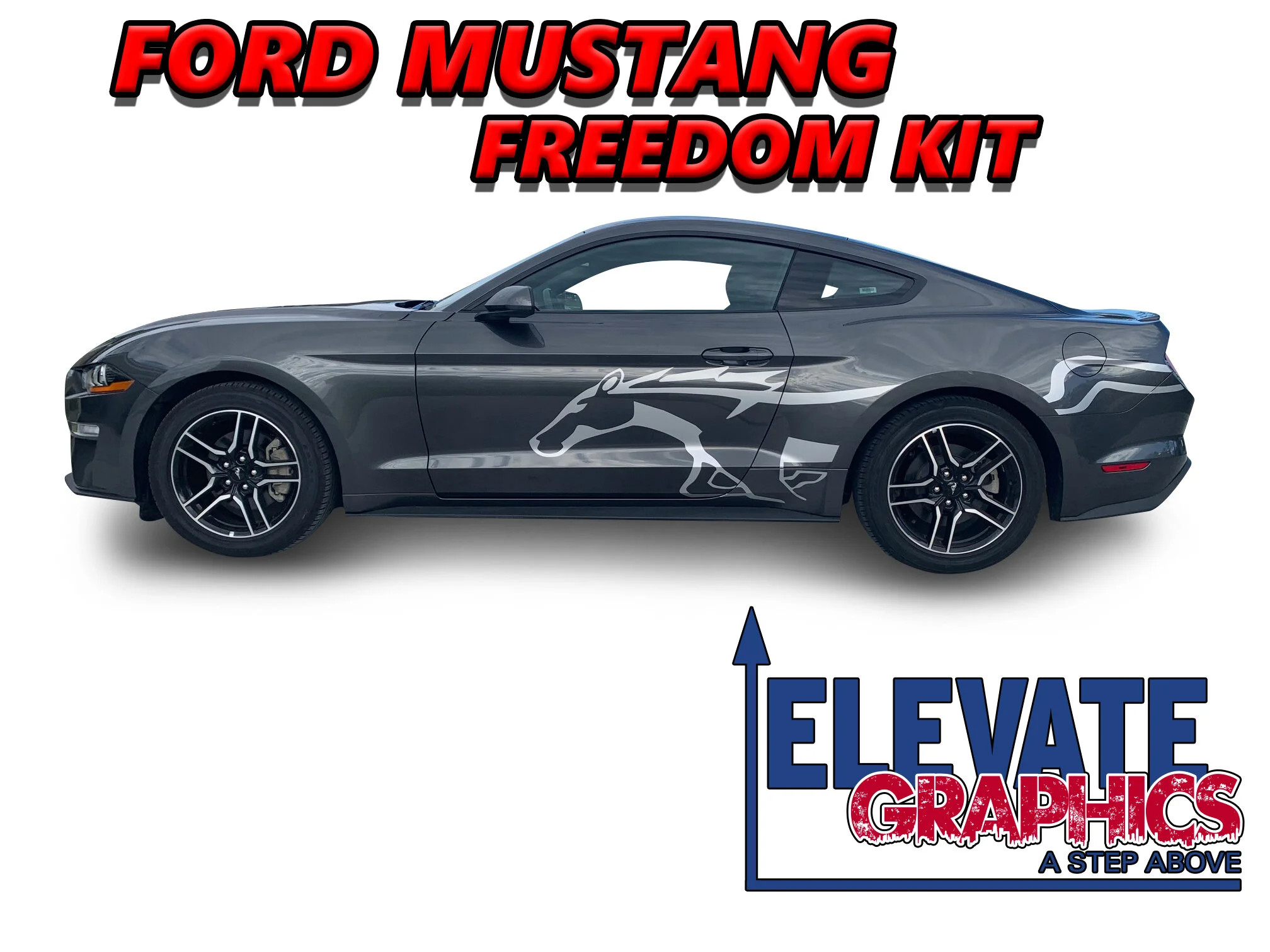 Ford Mustang 3m Vinyl Stripes, OEM Style Graphics, Custom Stickers, And ...