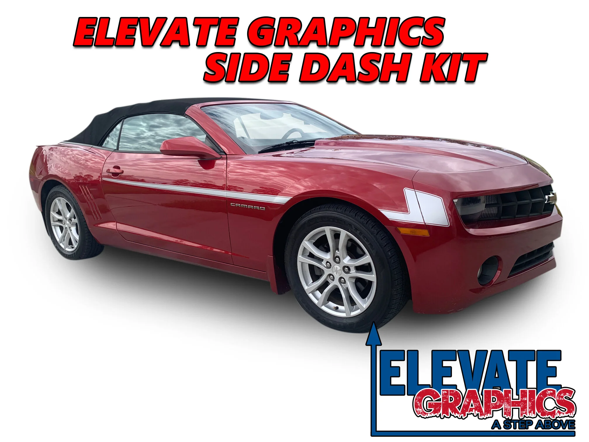 Chevy Camaro Vinyl Stirpes, 3m Graphics, Auto Decals, 2010-2015 ...