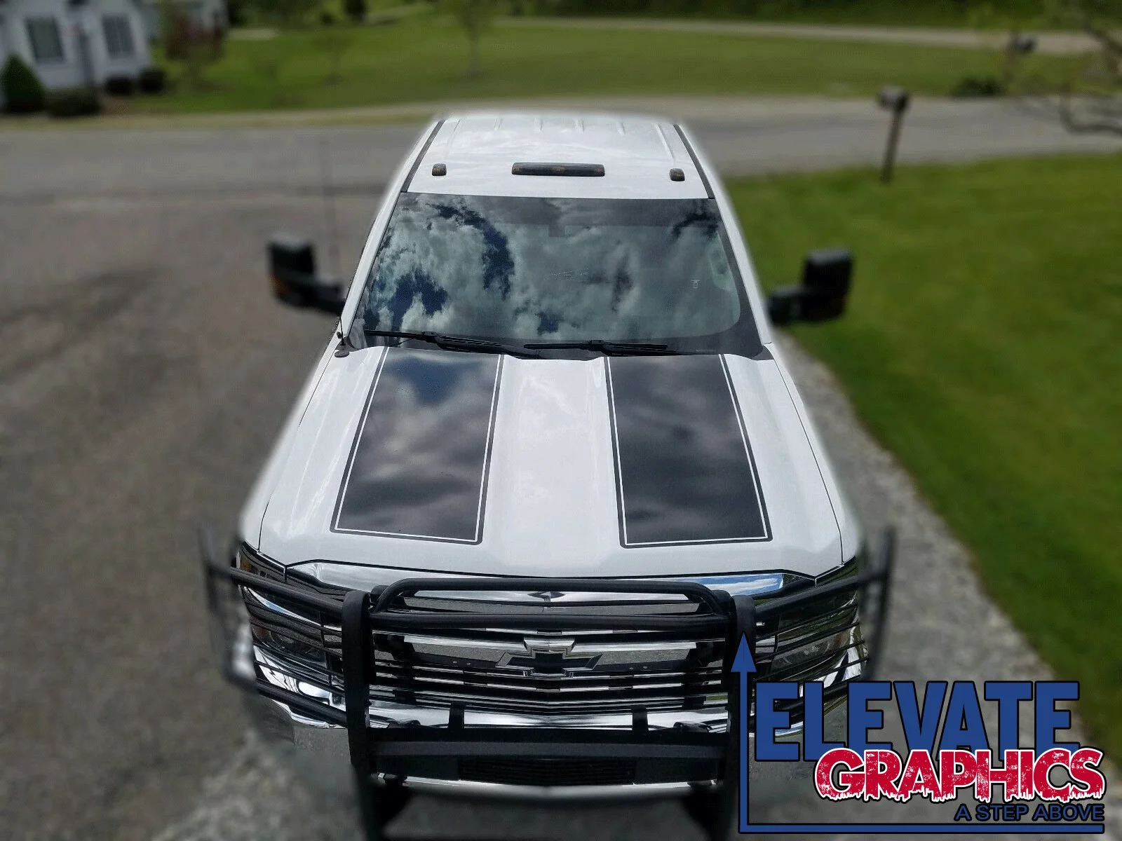 Chevy Silverado 2500 3m Vinyl Stripes, OEM Style Graphics, Custom ...