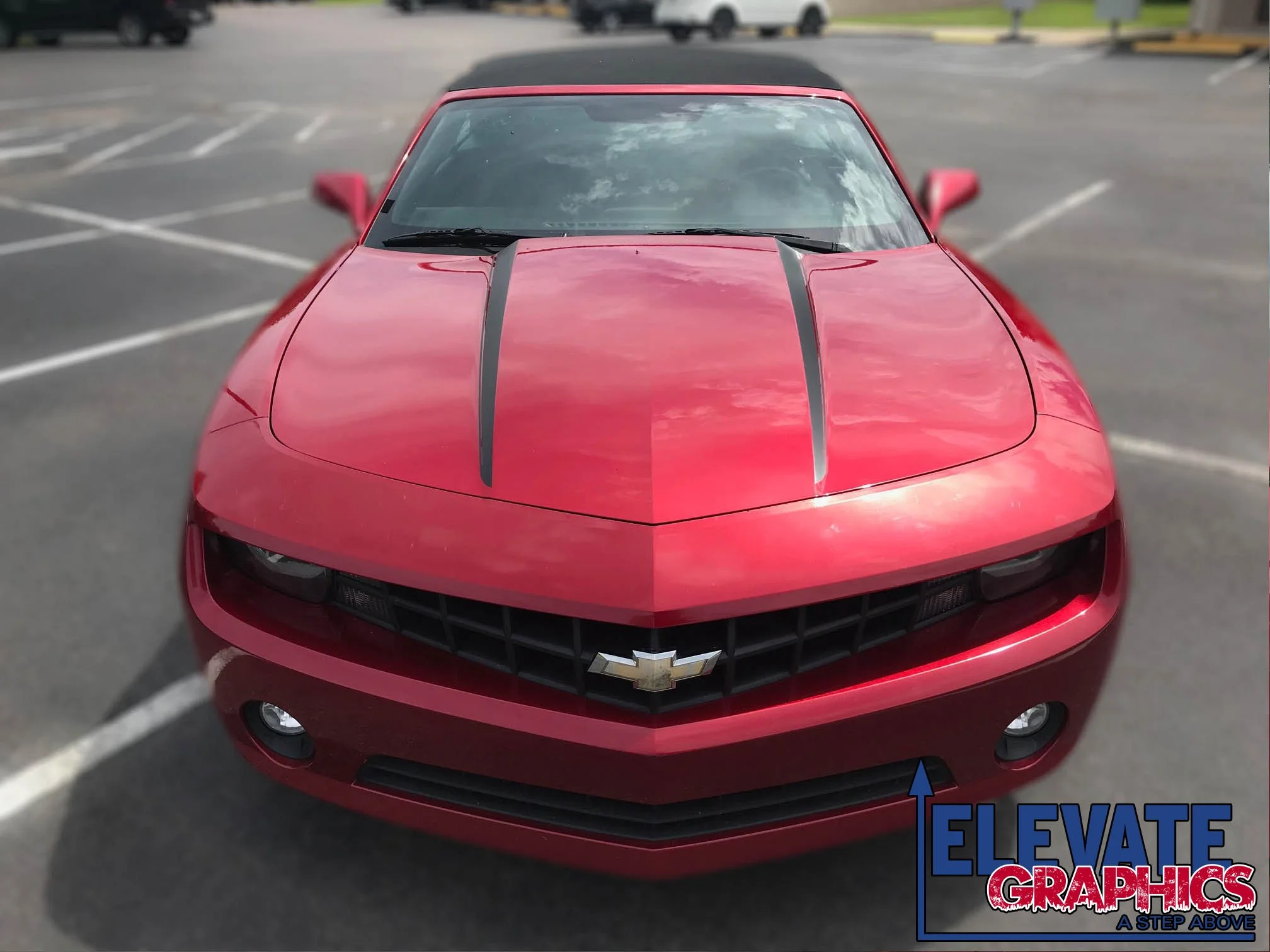 Chevy Camaro Hood Spears Stripes: Auto Vinyl Graphics 3M Decals And OEM ...