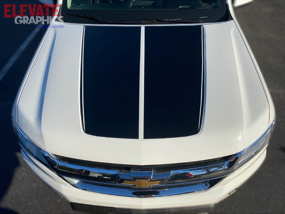 Chevy Colorado Hood Stripes: Auto Vinyl Graphics 3M Decals And OEM ...