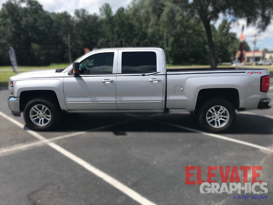 Chevy Silverado Side Pin Stripes Auto Graphics 3M Decals And Vinyl ...
