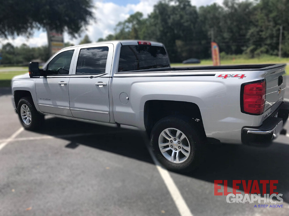 Chevy Silverado Side Pin Stripes Auto Graphics 3M Decals And Vinyl ...