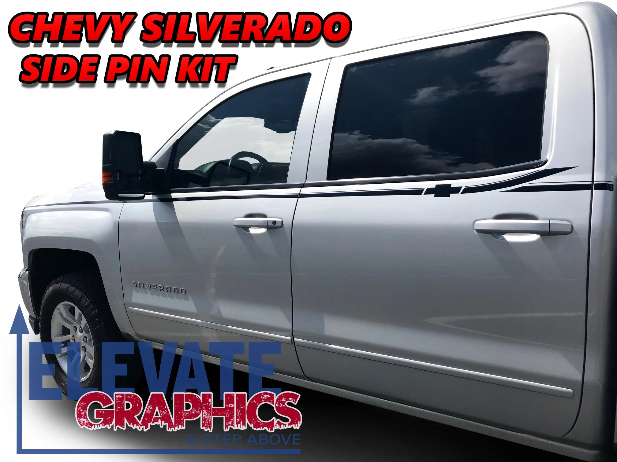 Chevy Silverado Side Pin Stripes Auto Graphics 3M Decals And Vinyl ...