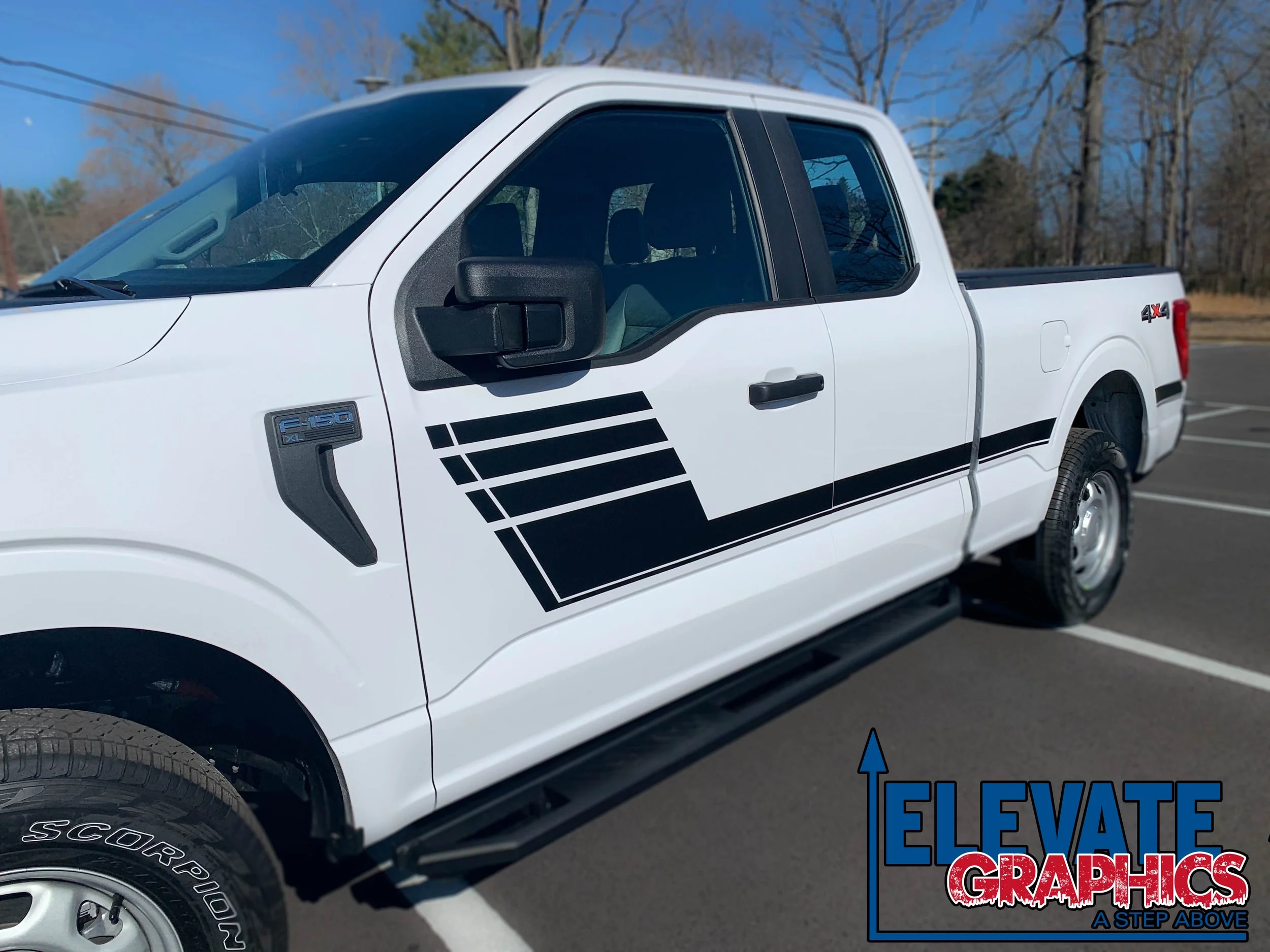 Ford F150 3m Vinyl Stripes, OEM Style Graphics, Custom Stickers, And ...
