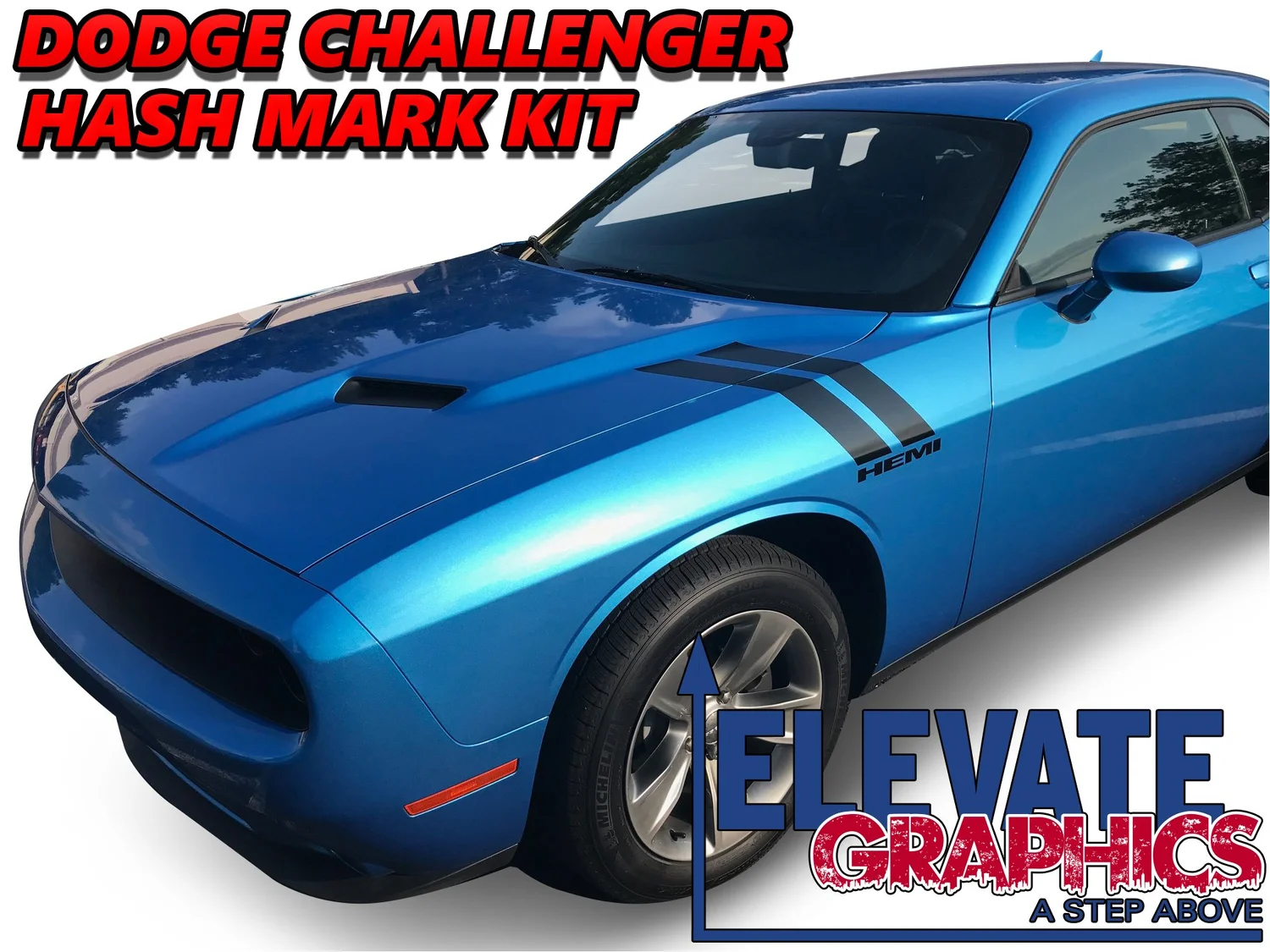 2022 Dodge Challenger Decals