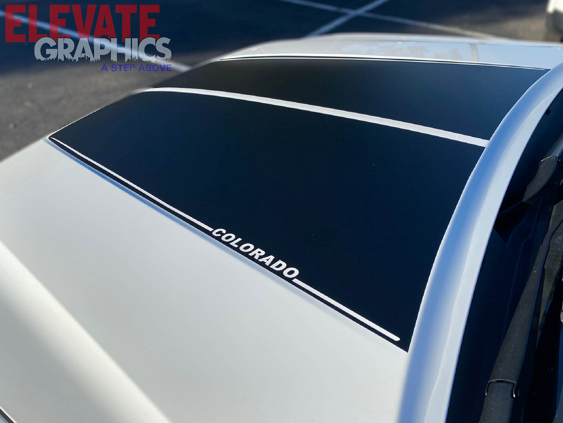 Chevy Colorado Hood Stripes: Auto Vinyl Graphics 3M Decals And OEM ...