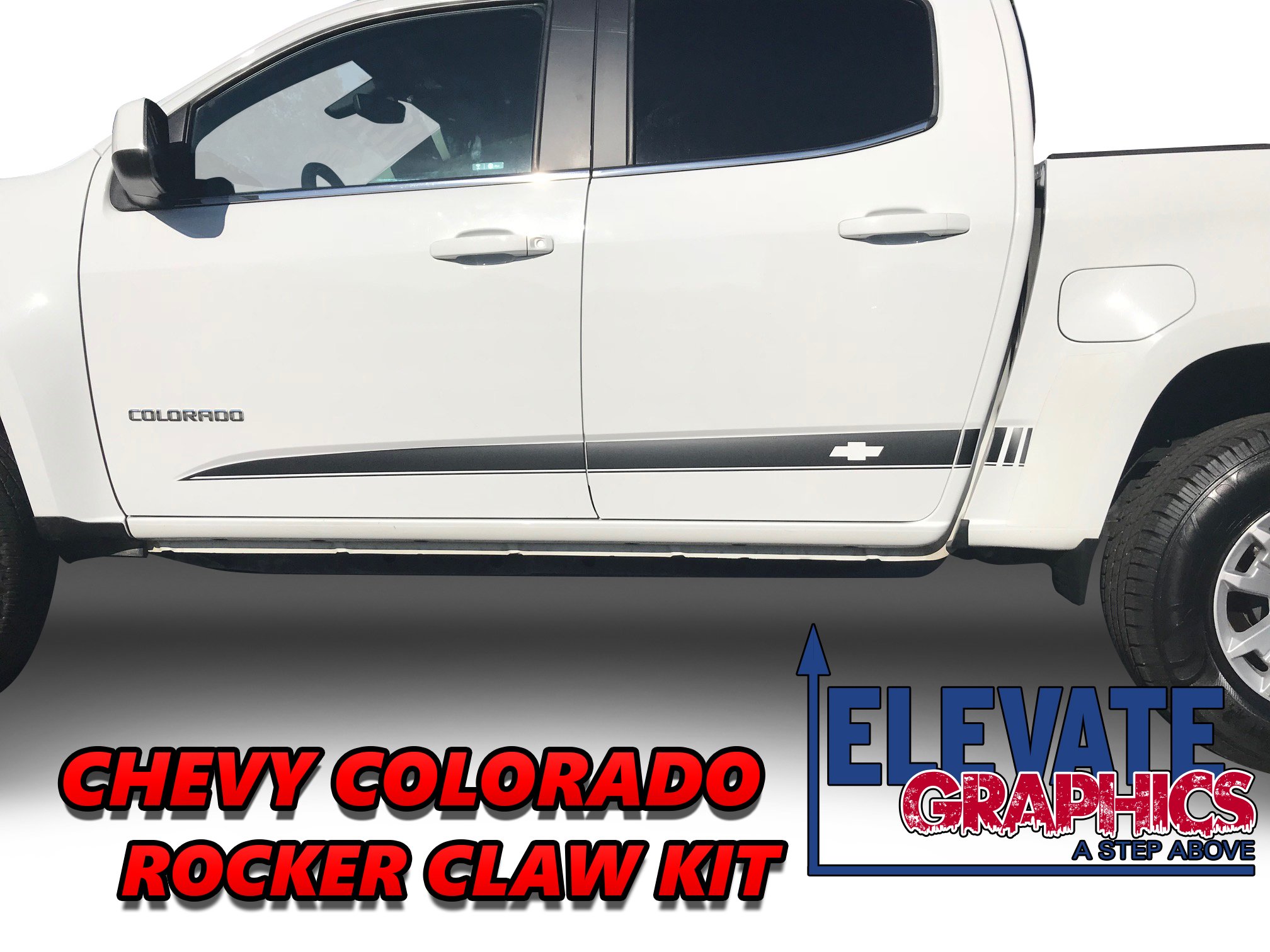 Chevy Colorado 3m Vinyl Stripes, OEM Style Graphics, Custom Stickers ...