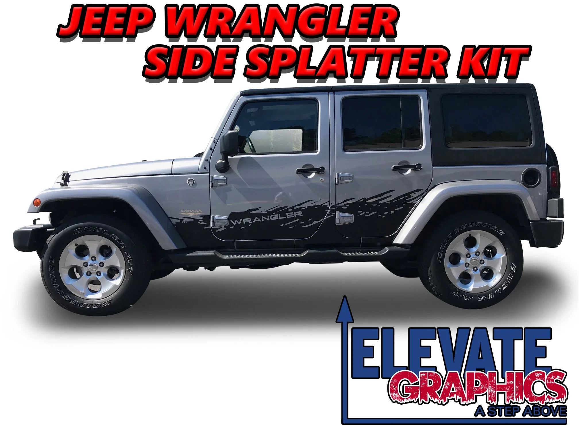Jeep Wrangler 3m Vinyl Stripes OEM Style Graphics, Custom Stickers, And ...