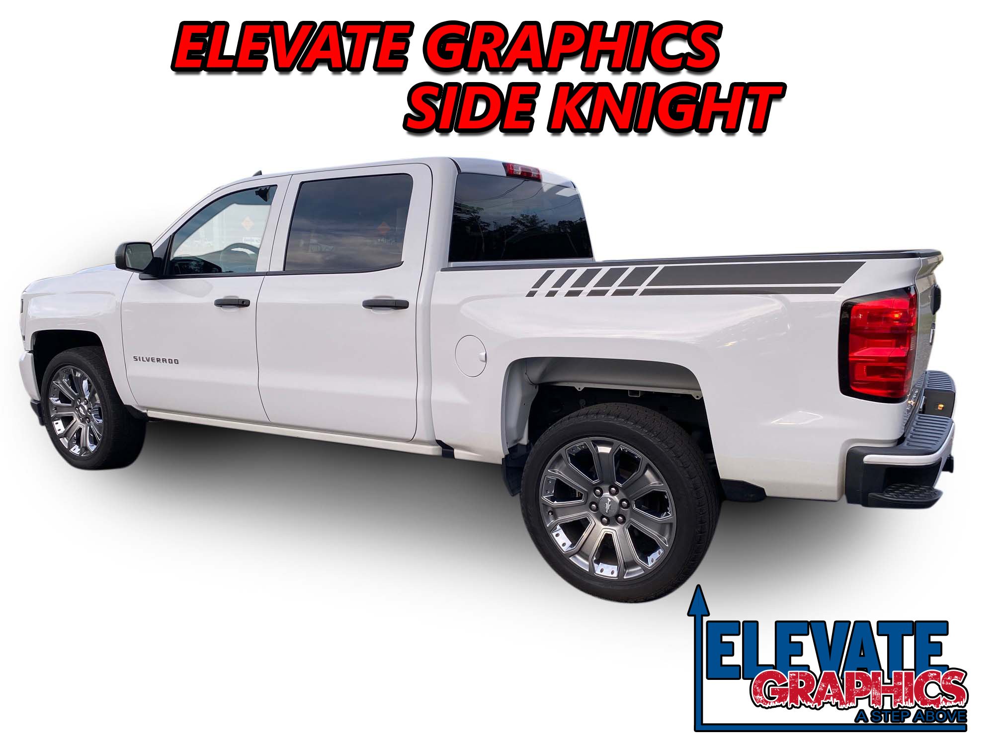 Chevy Silverado 1500 3m Vinyl Stripes, OEM Style Graphics, Custom ...