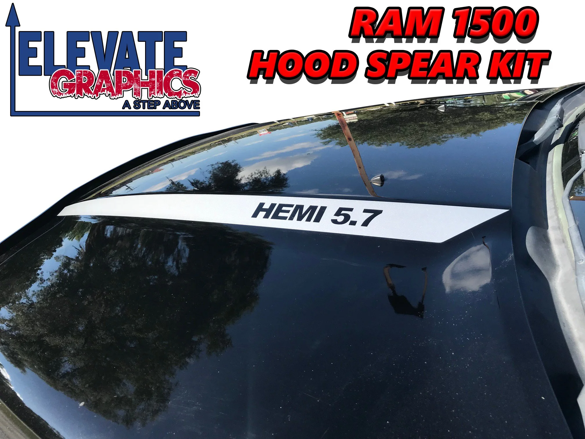 Ram 1500 3m Vinyl Stripes, OEM Style Graphics, Custom Stickers, And ...