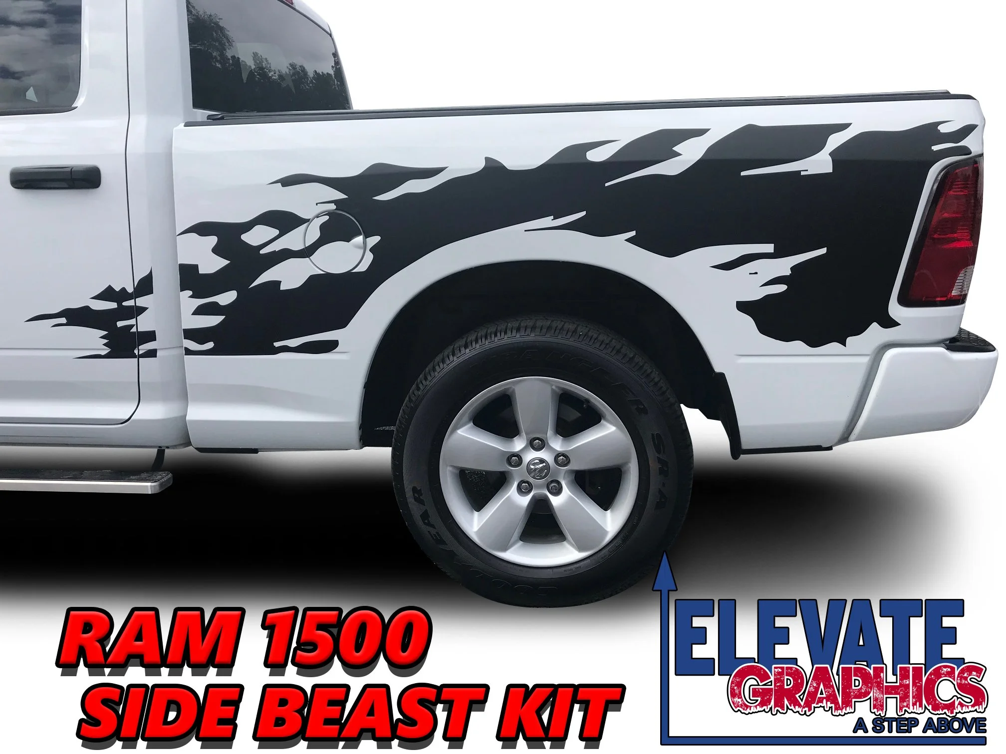 Ram 1500 3m Vinyl Stripes, OEM Style Graphics, Custom Stickers, And ...