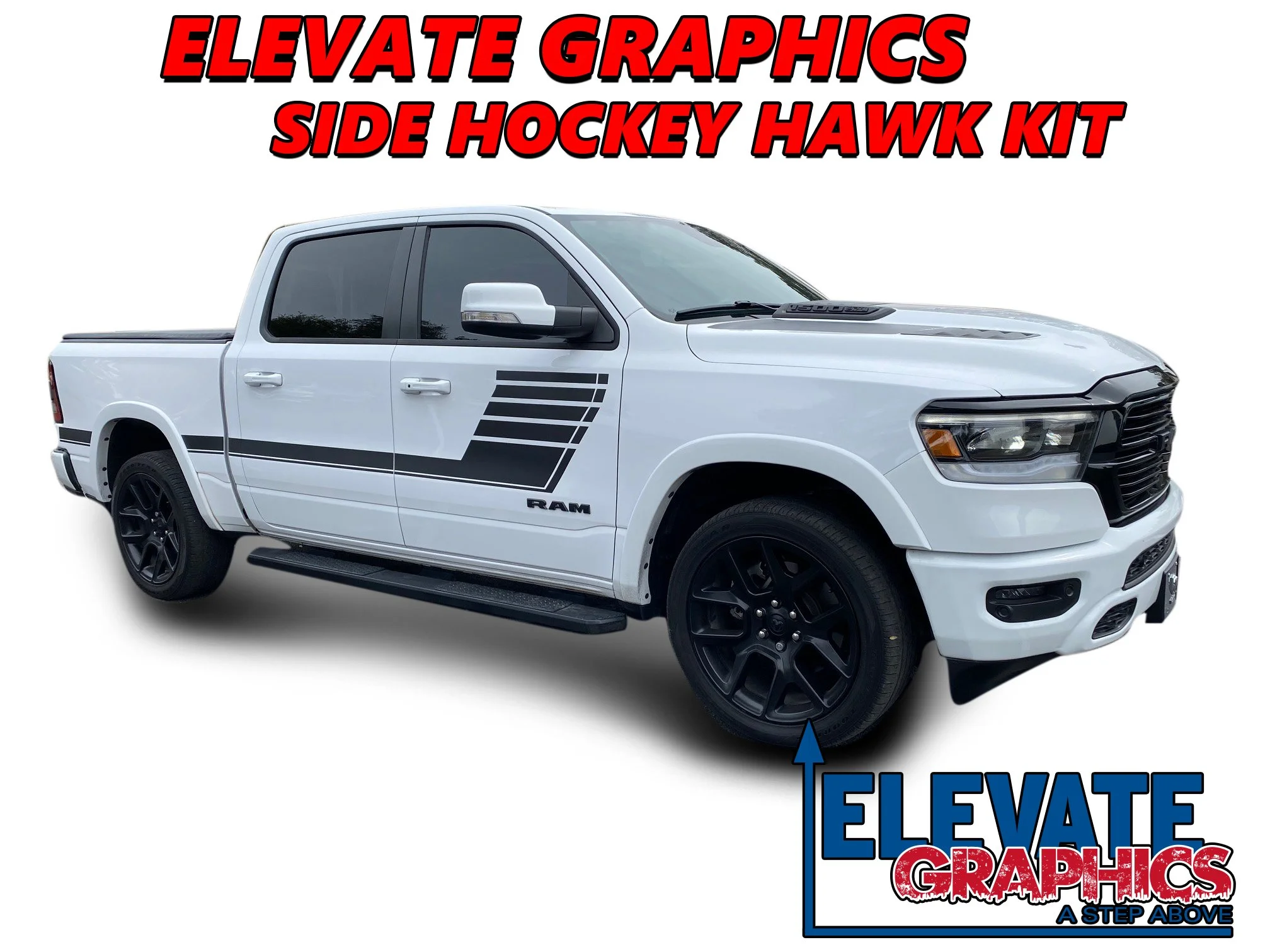 Ram 1500 3m Vinyl Stripes, OEM Style Graphics, Custom Stickers, And ...