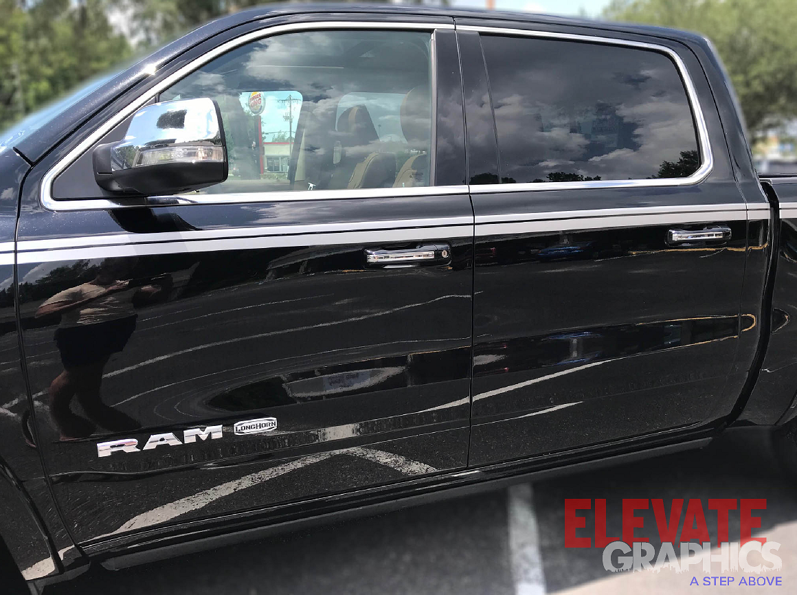 Ram 1500 3m Vinyl Stripes, OEM Style Graphics, Custom Stickers, And ...