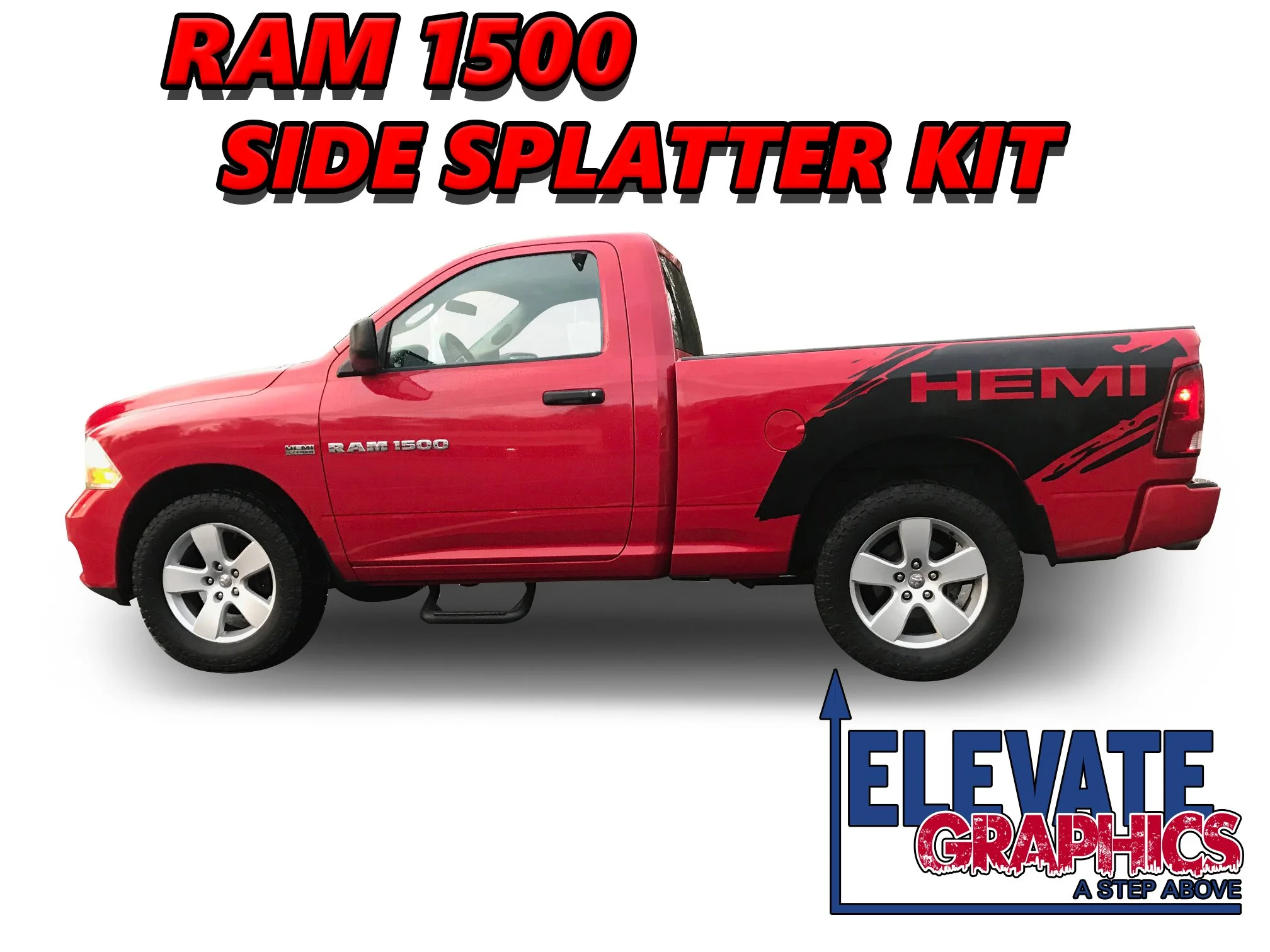 Ram 1500 3m Vinyl Stripes, OEM Style Graphics, Custom Stickers, And ...