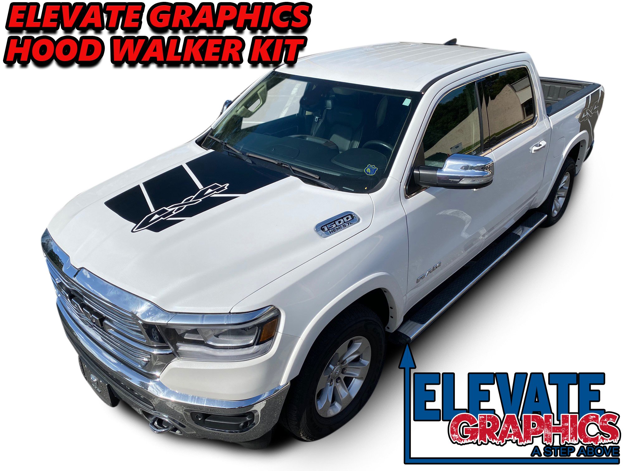 Ram 1500 3m Vinyl Stripes, OEM Style Graphics, Custom Stickers, And ...