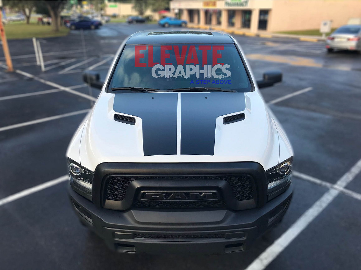 Ram 1500 3m Vinyl Stripes, OEM Style Graphics, Custom Stickers, And ...