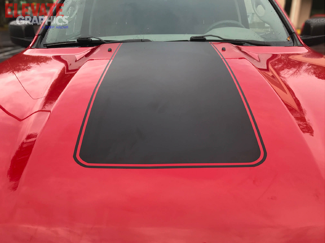 Dodge Ram 1500 Hood Stripes: Auto Vinyl Graphics 3M Decals And OEM ...